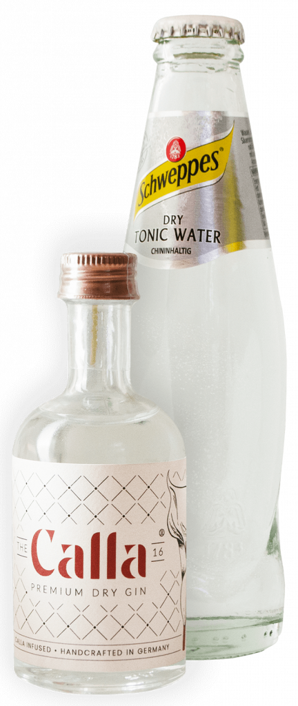 The Calla 16® Premium Dry Gin – BIO & Schweppes Dry Tonic Water – The ...
